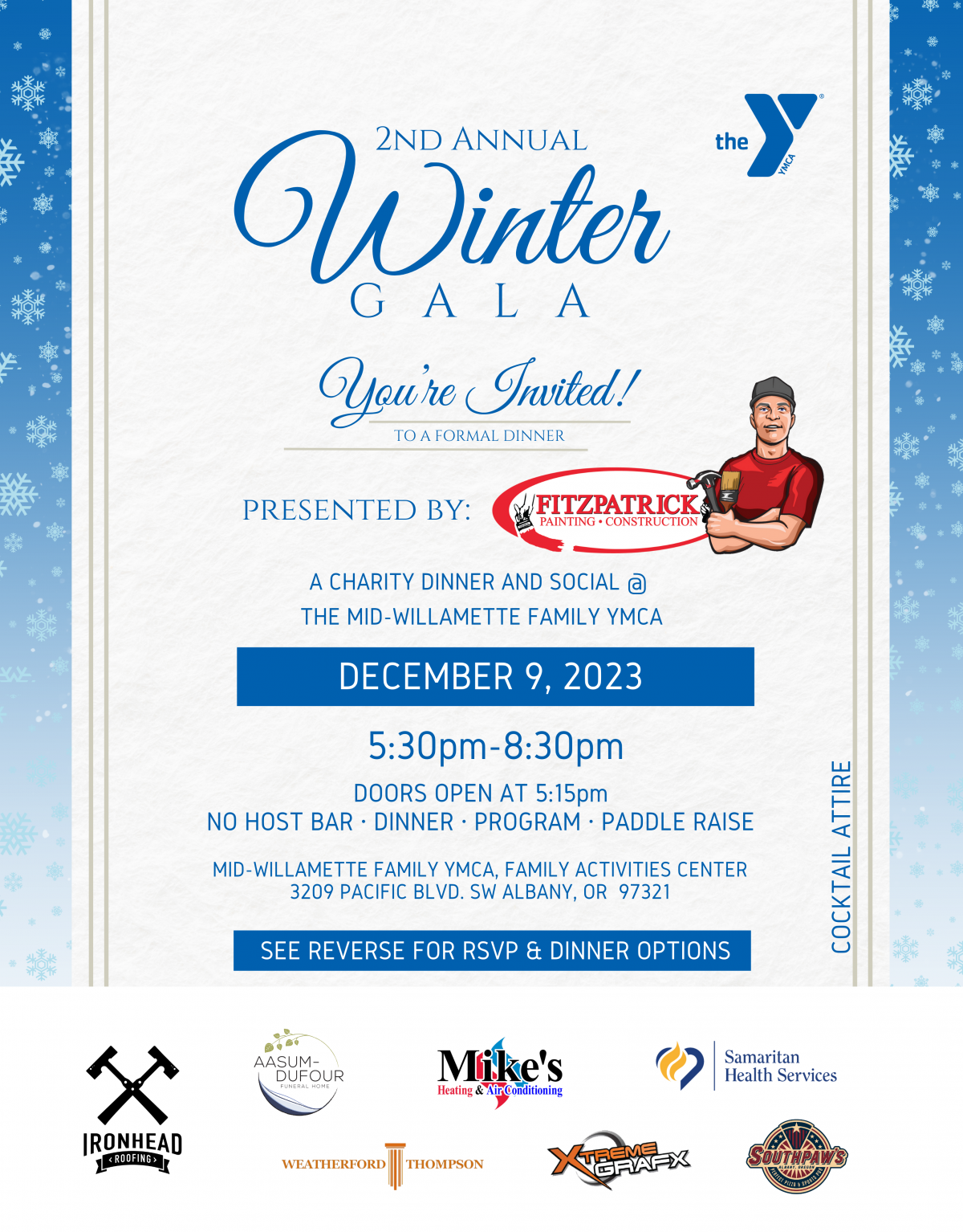 ANNUAL WINTER GALA - Mid-Willamette Family YMCA